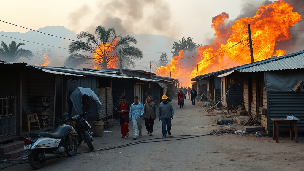 구룡마을 화재 긴급 분석